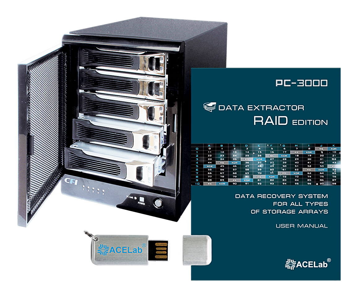 Data Extractor RAID EDITION - RAIDデータ復旧ツール｜PC-3000 JAPAN