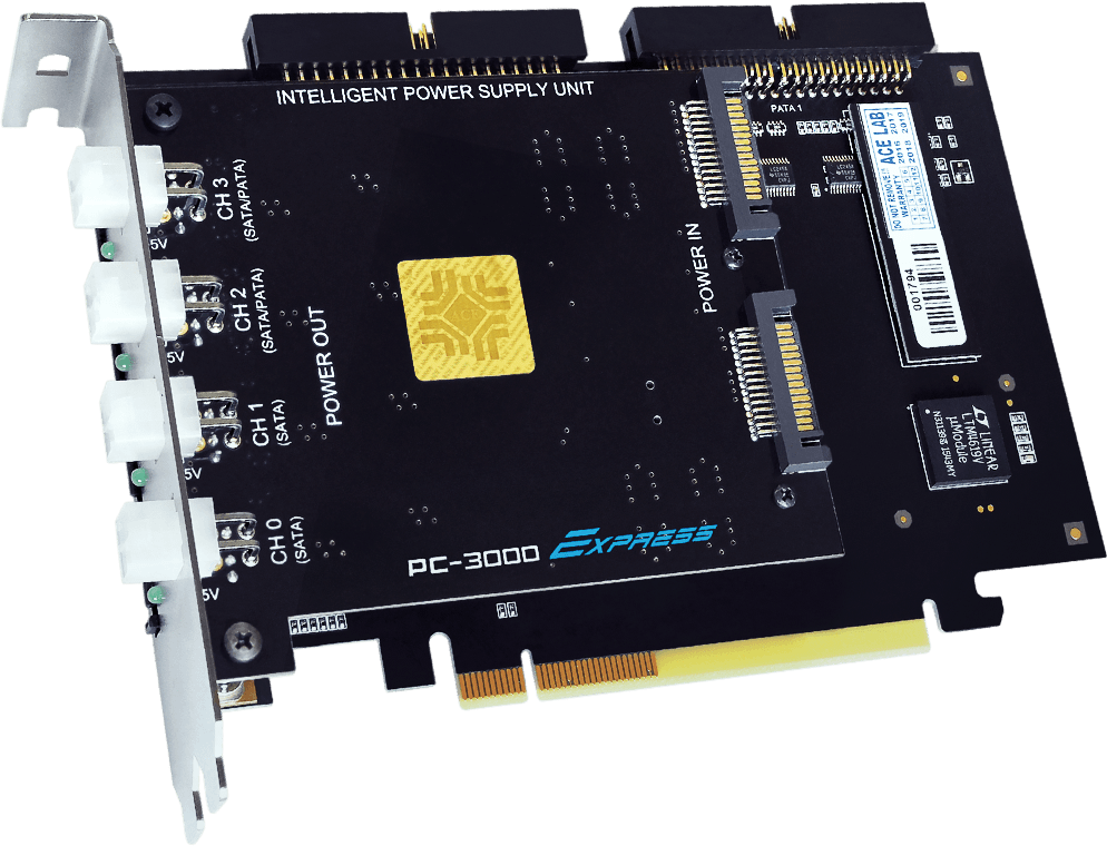 PC-3000 Express - HDDデータ復旧ツール｜PC-3000 JAPAN